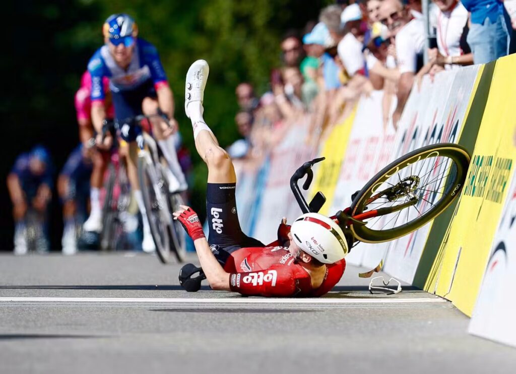 “Legendary”: he wins in Switzerland by crashing to the ground - Carroll ...